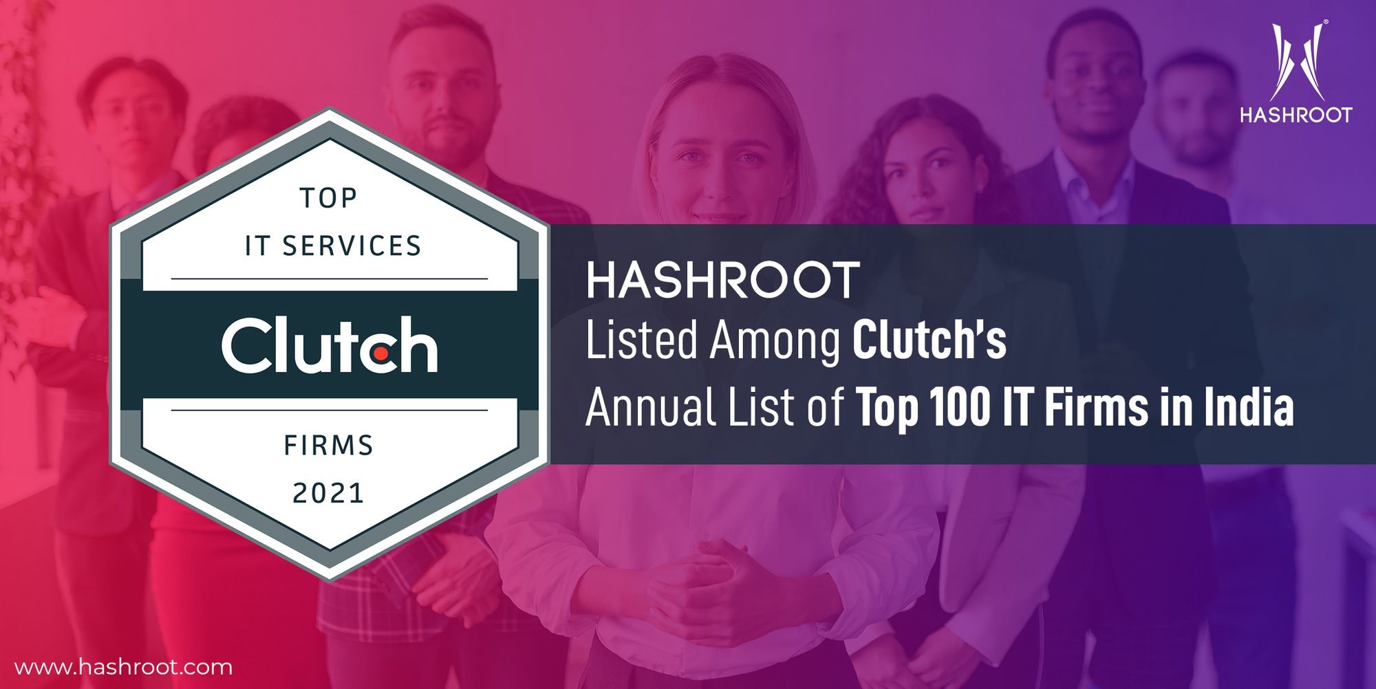 HashRoot won the Clutch award!